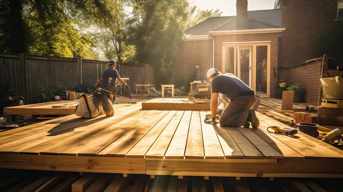 How To Install Composite Decking (DIY Guide)