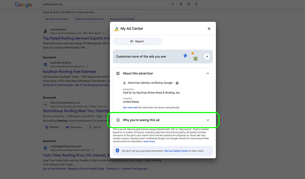 Google AdSettings (Now My Ad Center): Manage Your Ads