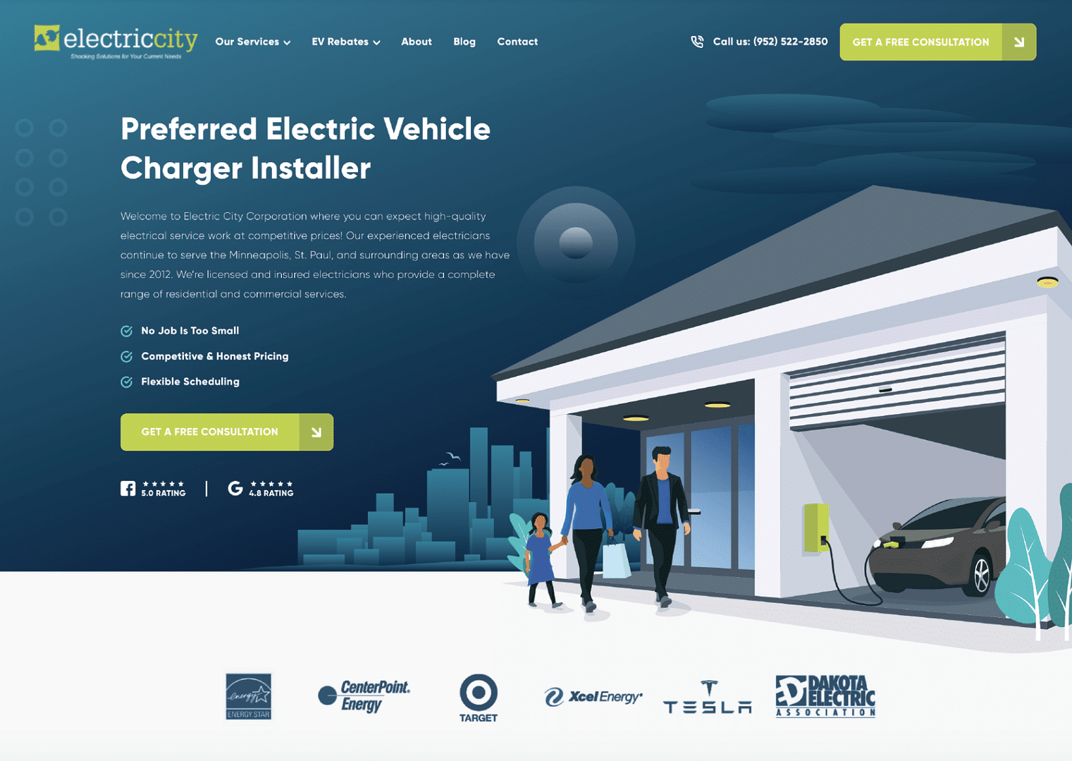 Electrician Website Design Inspiration | 6 Beautiful Examples For 2024 ...