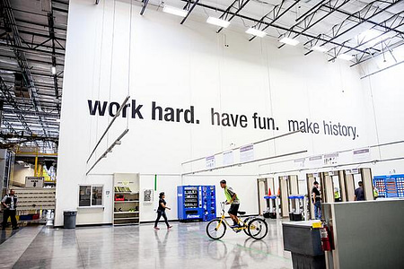 Amazon’s Slogan: What “Work Hard, Have Fun, Make History” Tagline ...