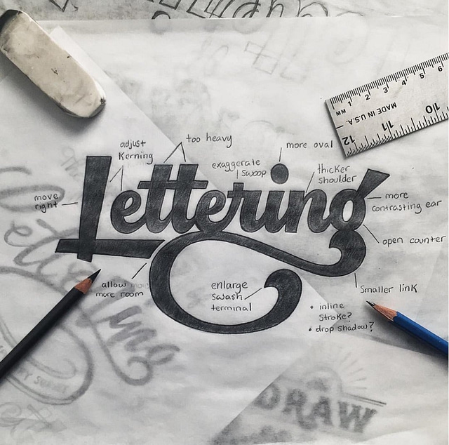 Crash Course In Hand-lettering - How To/Tools And Tips | Hook Agency