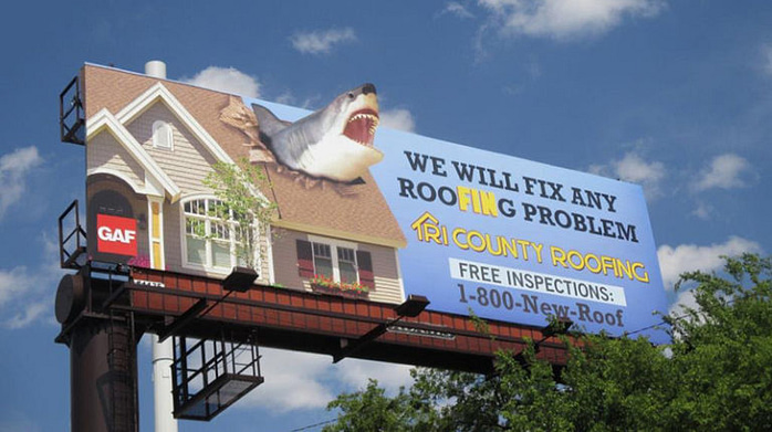 Roofing Advertisements: 9 Creative Roofing Advertising Examples | Hook ...