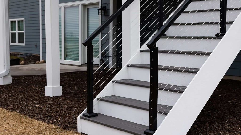 Castle Gate Timbertech Deck | Voyager Exteriors