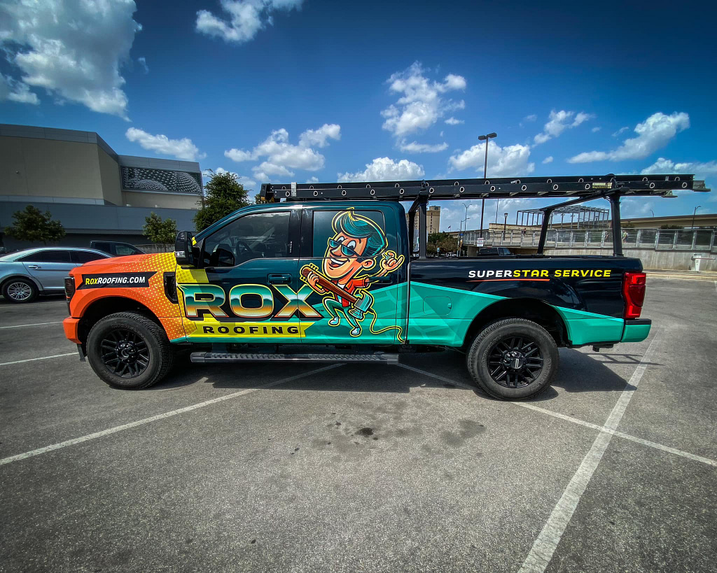 Roofing Truck Wraps: 7 Crazy Cool Designs To Get Calls