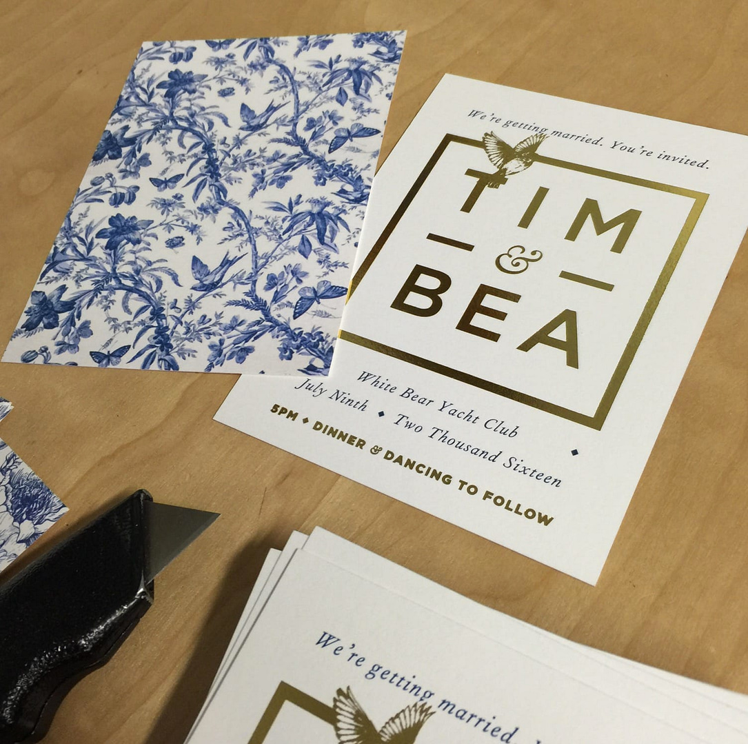 Wedding Invite/Paper Design Inspiration - My Wedding | Hook Agency