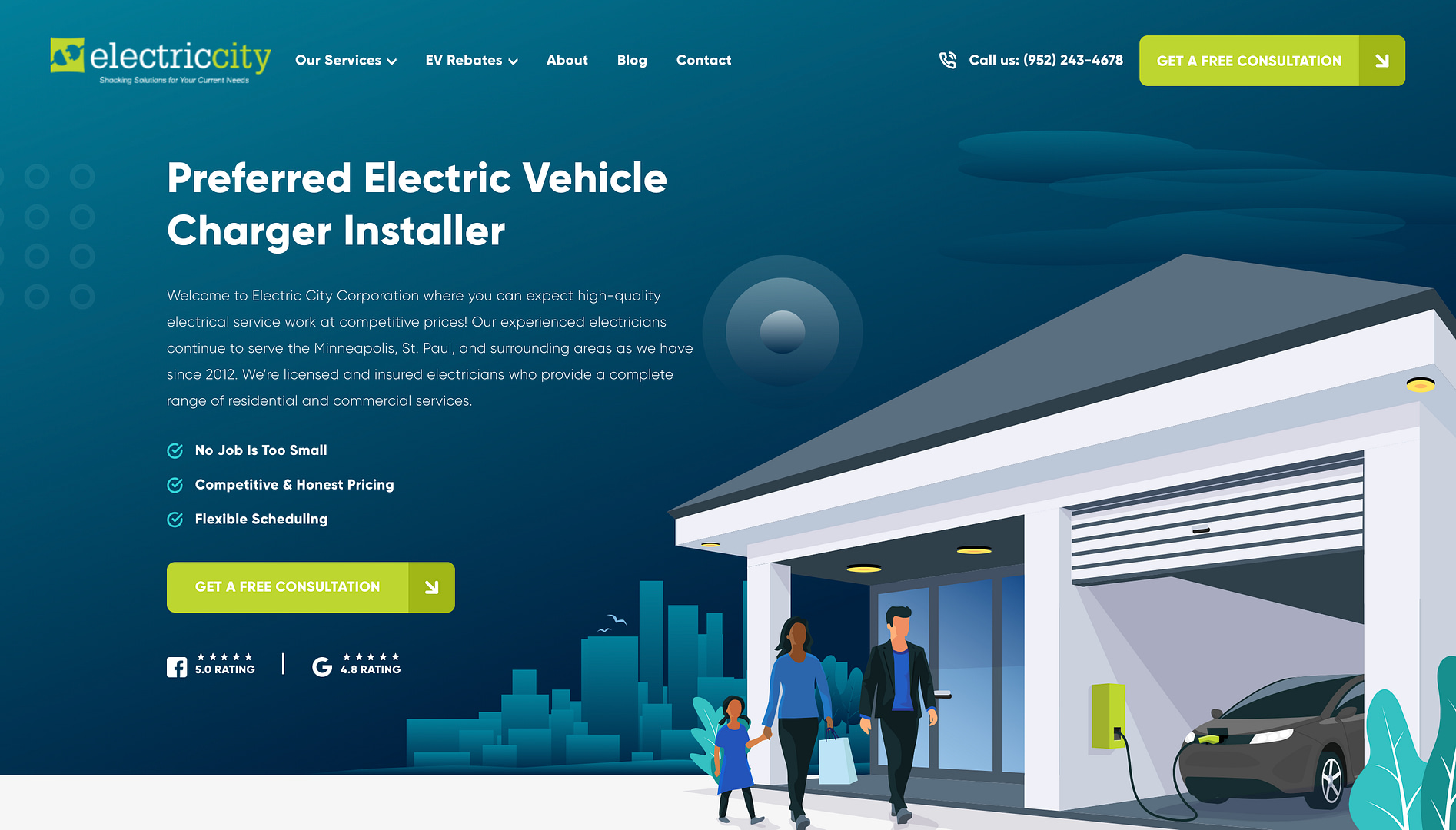 Construction Contractor Color Scheme Inspiration | Hook Agency