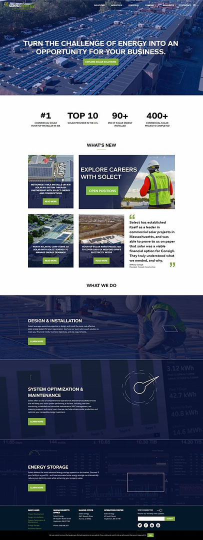 Best Solar Website Design | 5 Stunning Examples For 2025 | Hook Agency