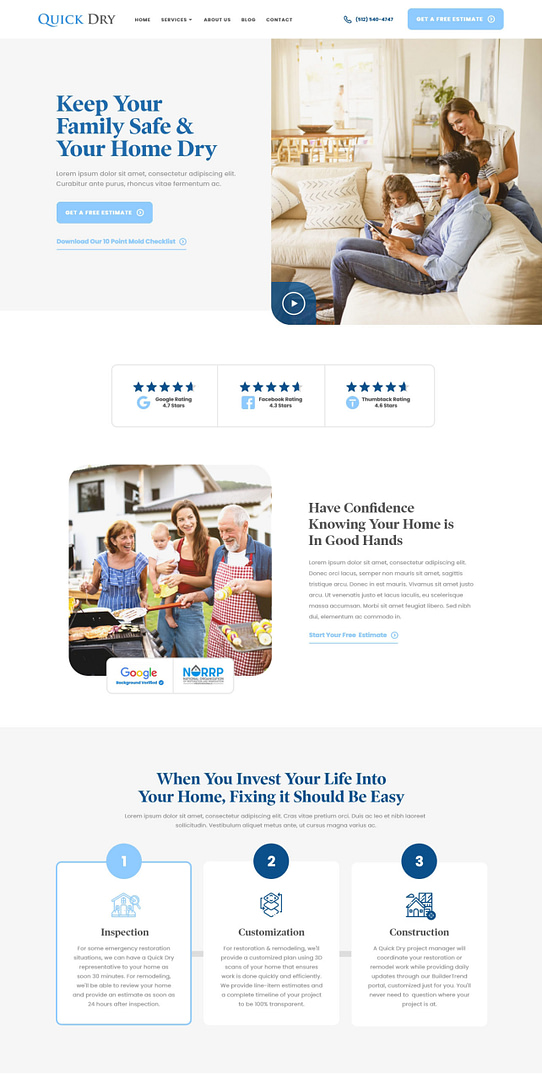 Construction Contractor Websites Design (19 Examples - Updated 2025 ...