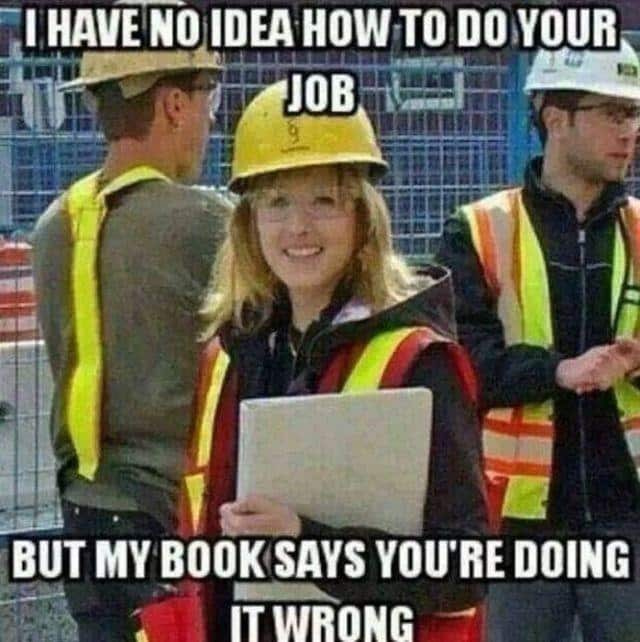 41 Hilarious Construction, Contractor & Roofing Memes | Hook Agency