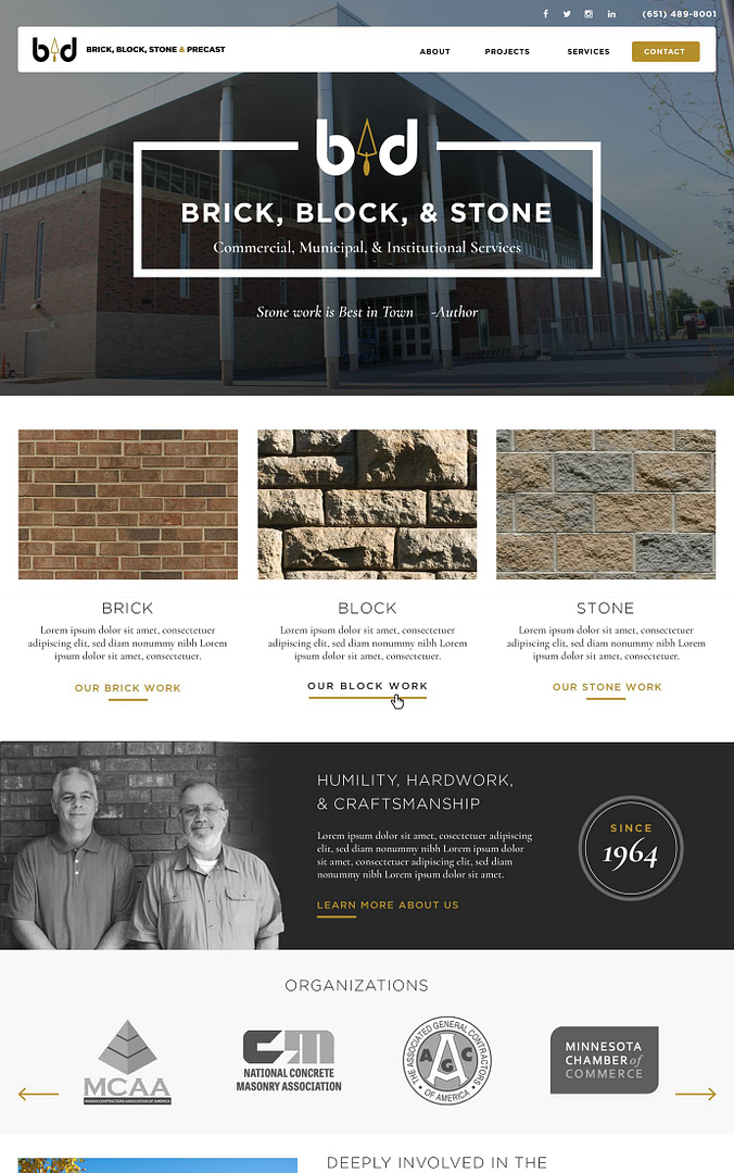 Construction Contractor Website Design (19 Examples - Updated 2024 ...
