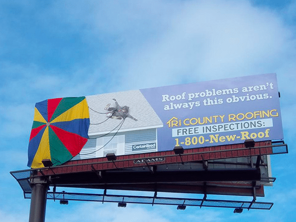 Roofing Advertisements: 9 Creative Roofing Advertising Examples | Hook ...