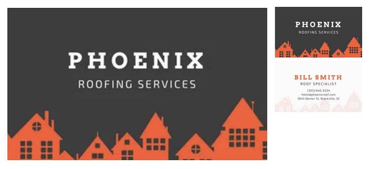 Roofing Business Cards - 11 Examples To Inspire You & 3 Free Templates ...