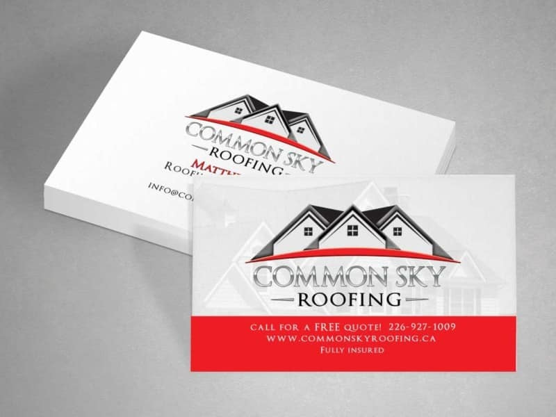 Roofing Business Cards - 11 Examples To Inspire You & 3 Free Templates ...