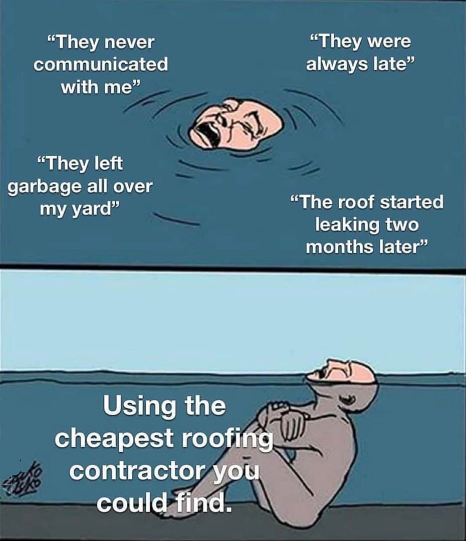 53 Hilarious Roofing Memes To Tickle Your Funny Bone | Hook Agency