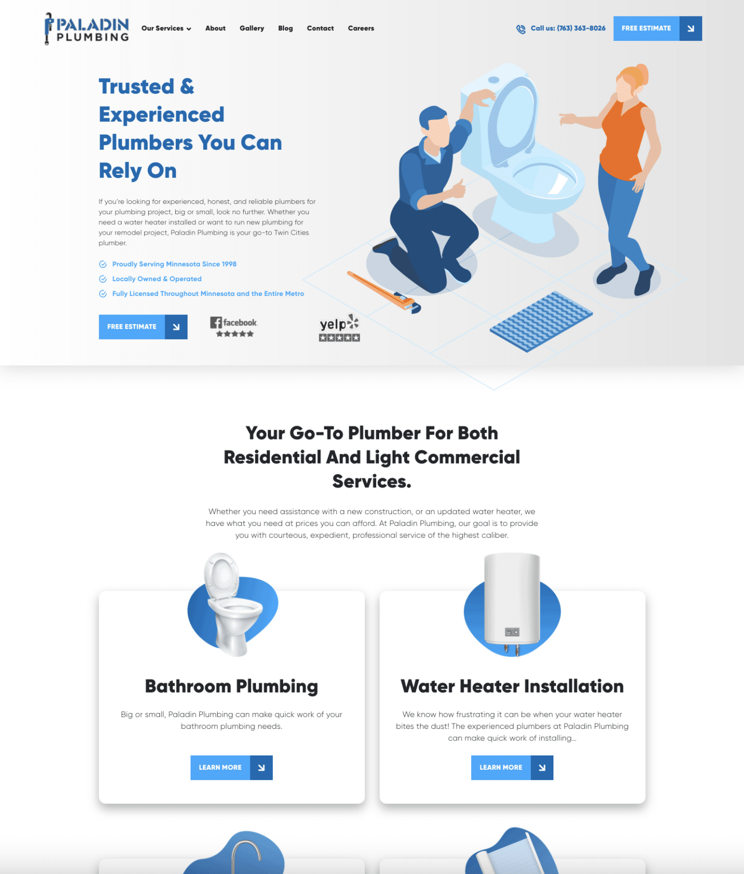 Plumbing Website Design | 8 Gorgeous Examples For 2024